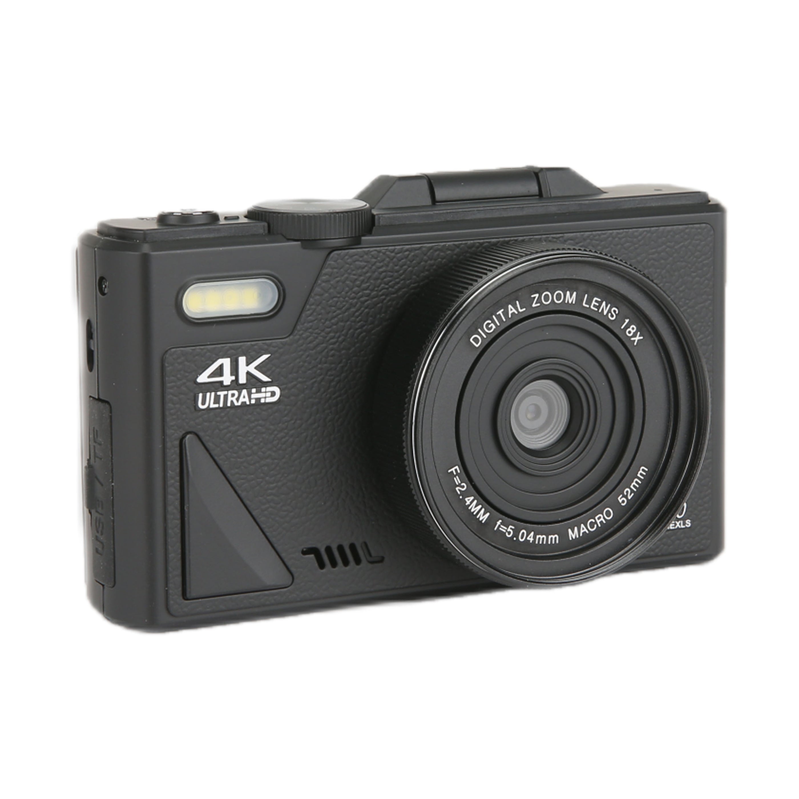 KiTBEEZ KP-2 180°Flip Screen Selfie 4K Camera