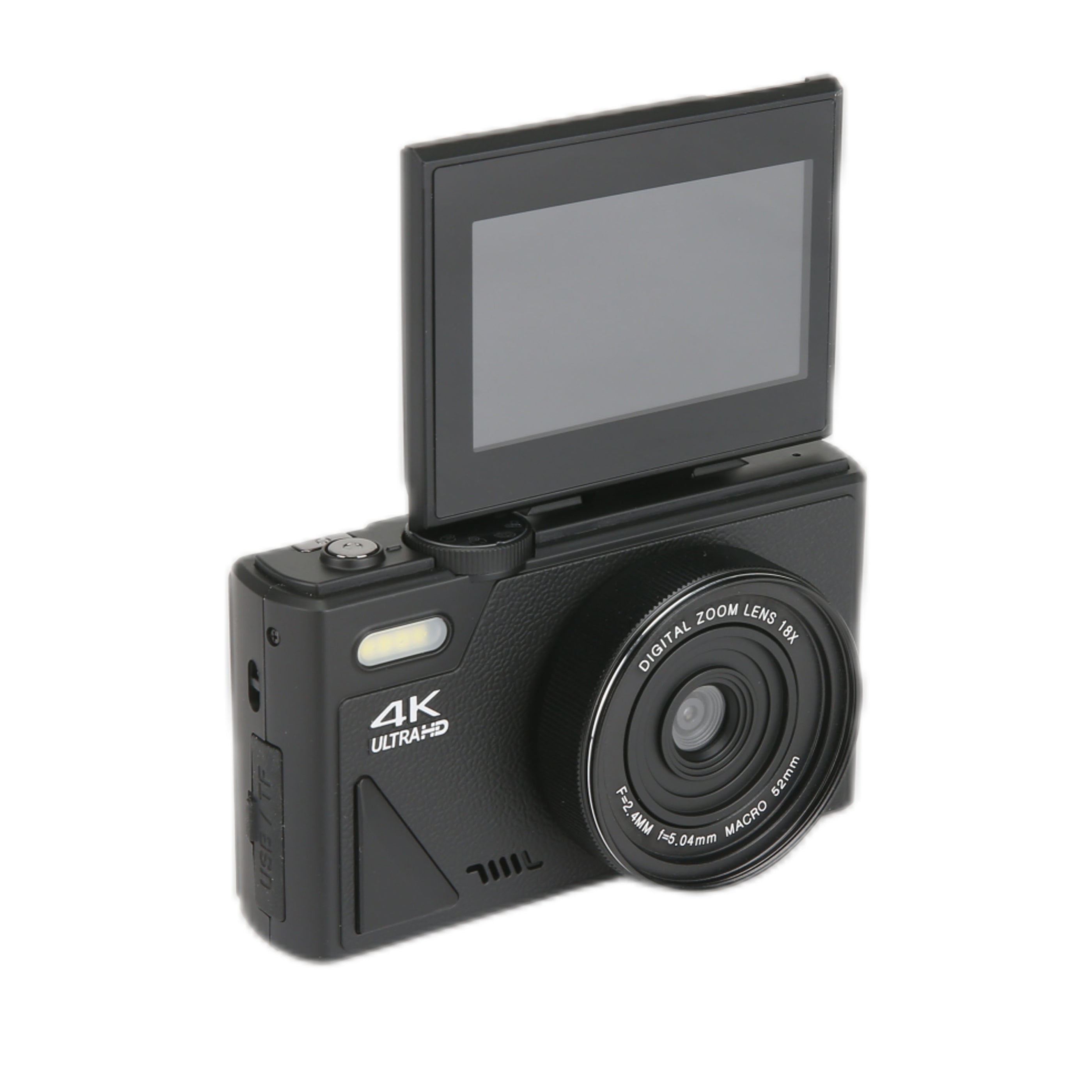 KiTBEEZ KP-2 180°Flip Screen Selfie 4K Camera