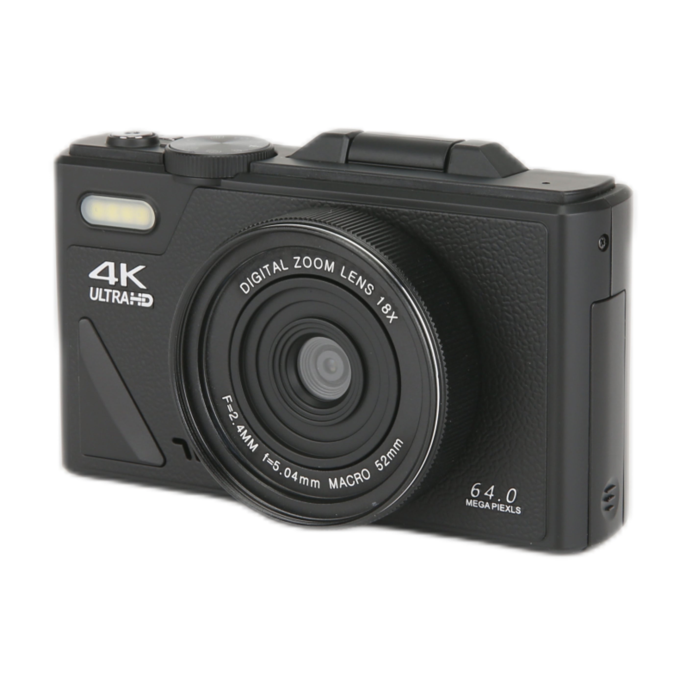 KiTBEEZ KP-2 180°Flip Screen Selfie 4K Camera